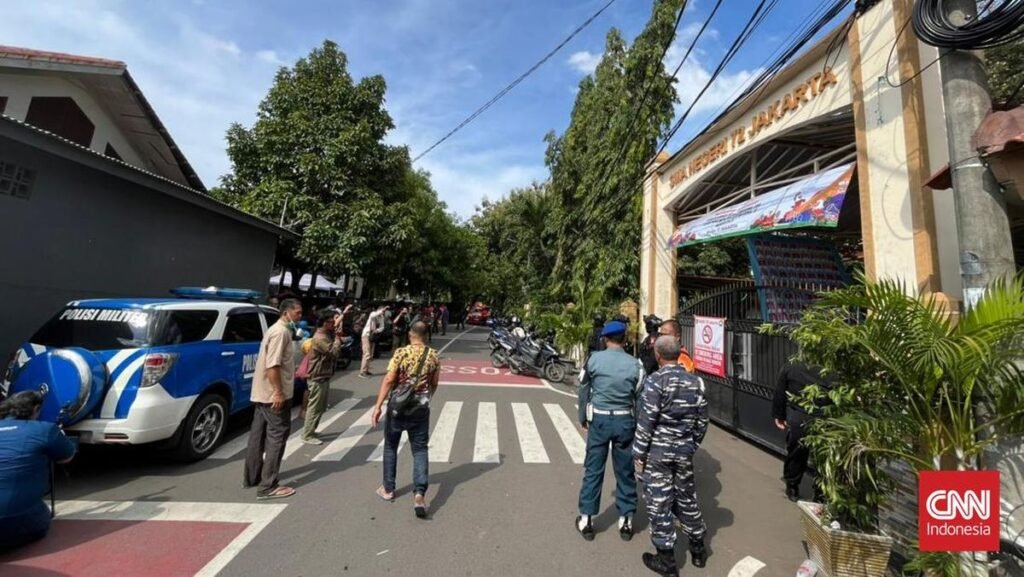 La ubicación de la explosión del SMA 72 Kelapa Gading fue en el ...